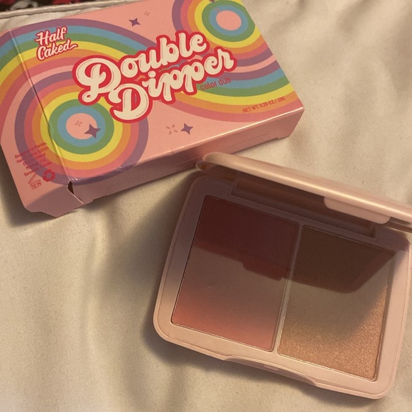 Half Caked | Makeup | Double Dipper Duo Cheek Pallet | Poshmark